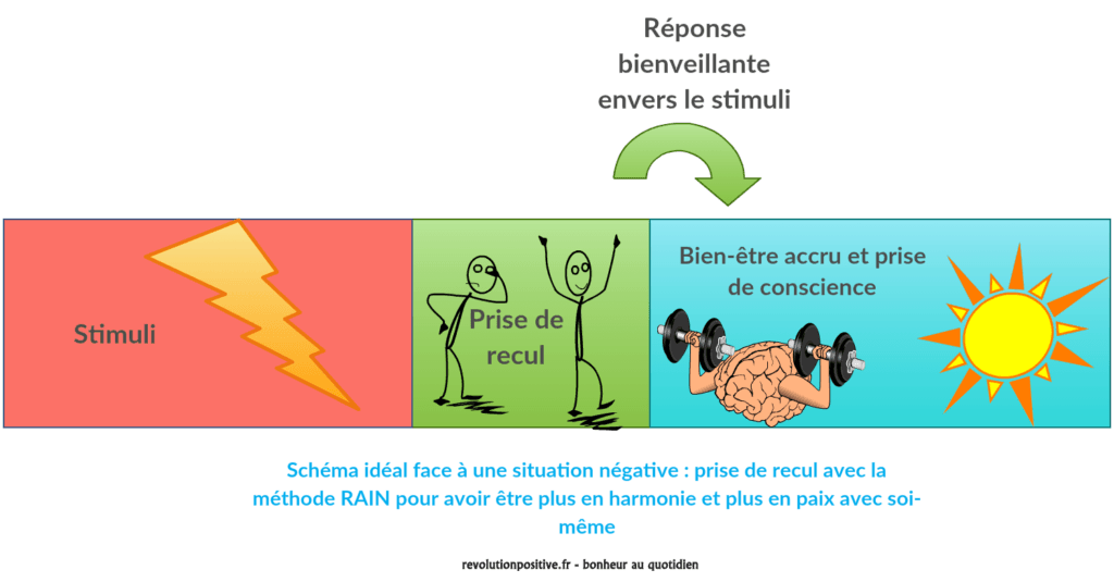 La méthode RAIN pour faire face aux situations négatives